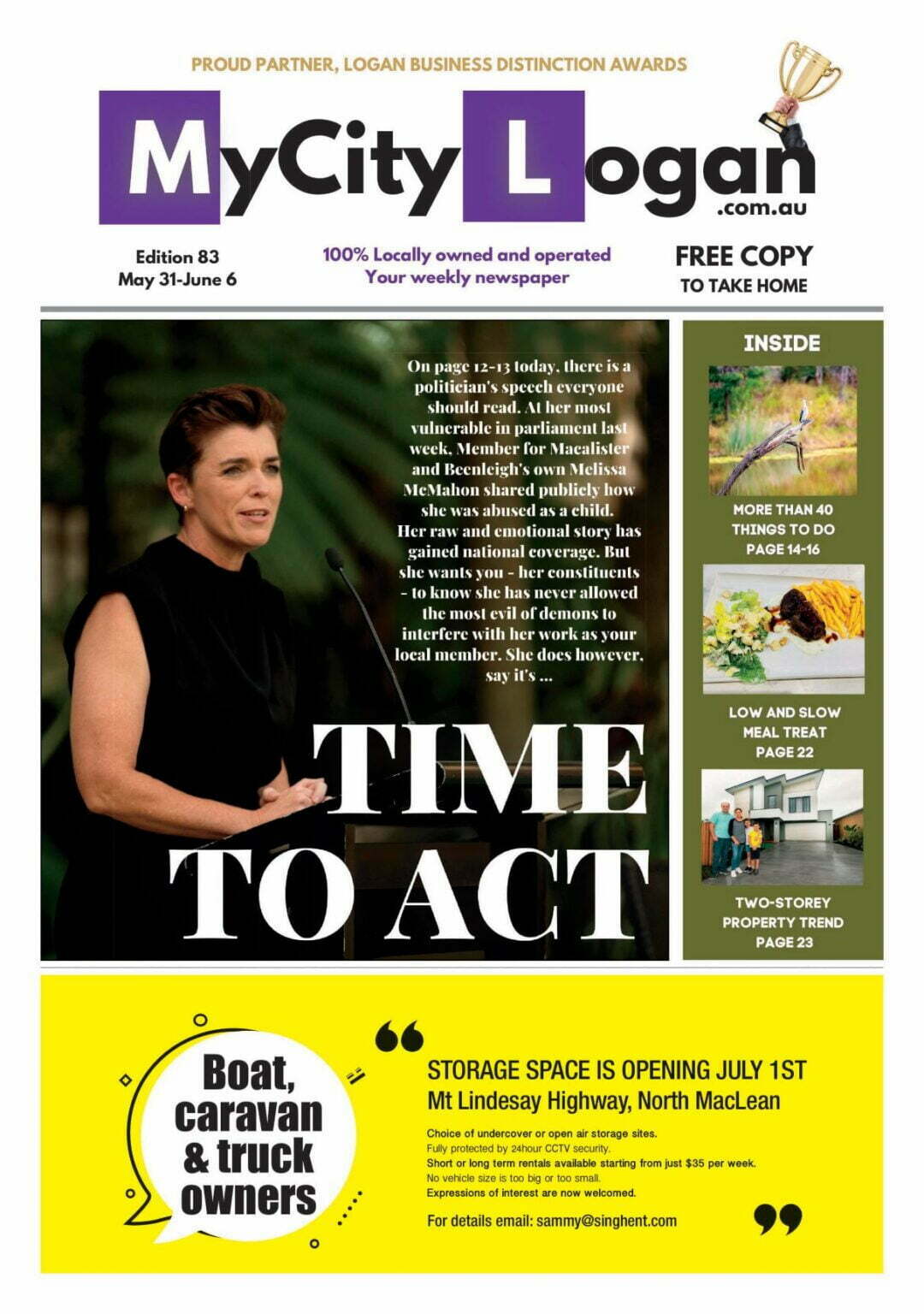 Read the full May 31 edition of MyCity Logan - MyCity Logan